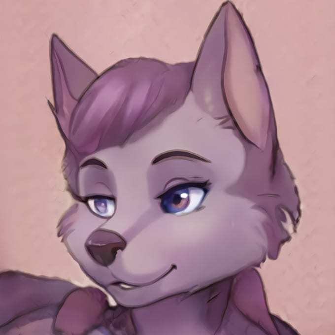 Draw a furry profile picture by Davethewulf | Fiverr