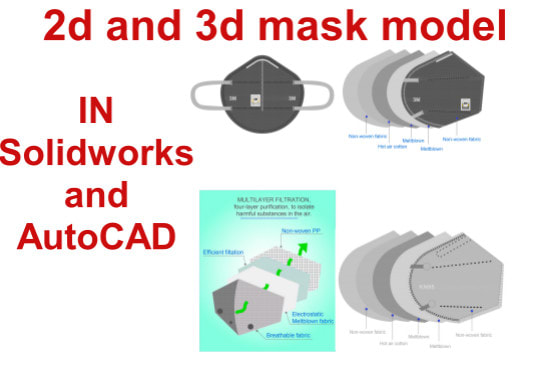 Draw, redraw mechanical design, 2d and 3d model in sld, cad, by Design ...