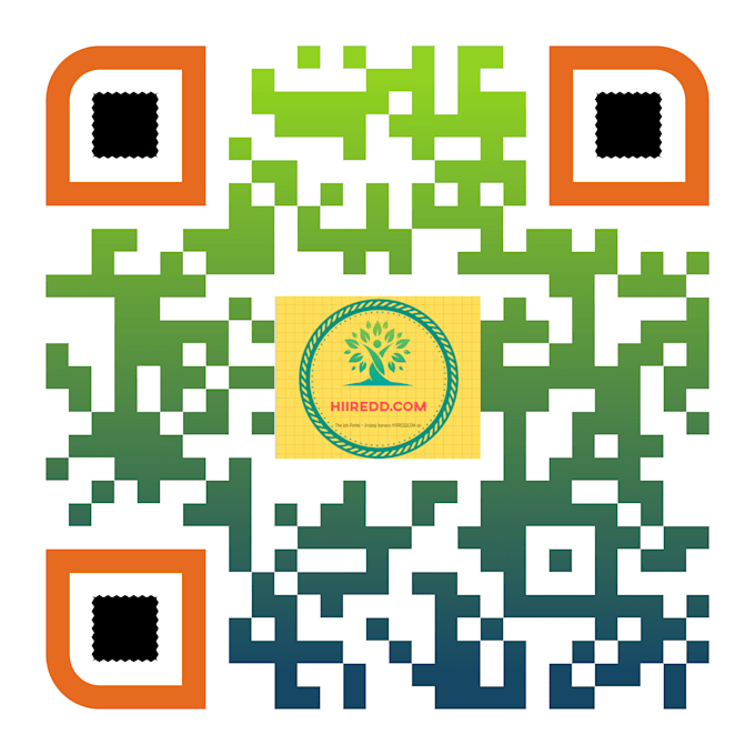 Customized attractive qr code in single and multi color with or without ...