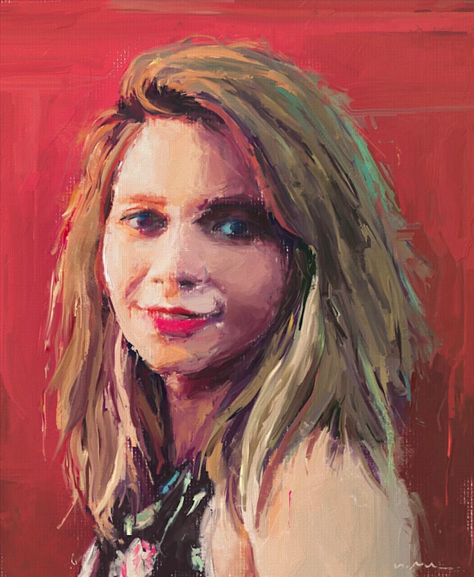 Paint printable portraits from your photos by Ahmadmotamed5 | Fiverr