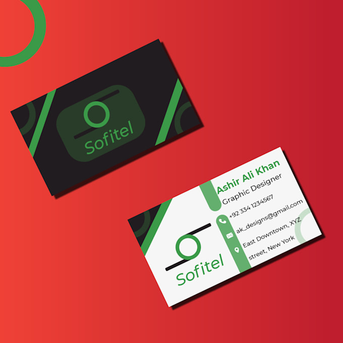 Design a modern, unique and professional business card for your ...