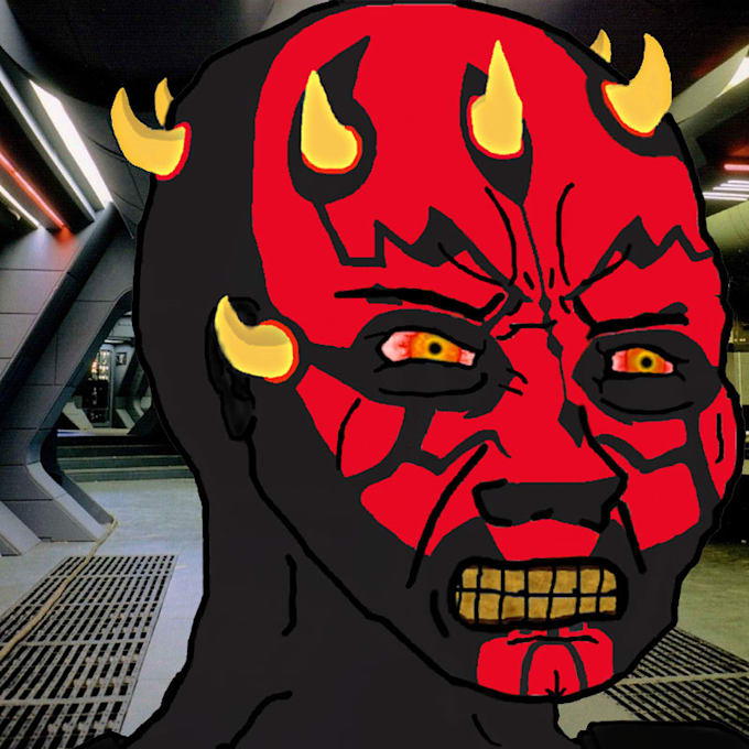 Transform your favourite character into a wojack avatar by ...