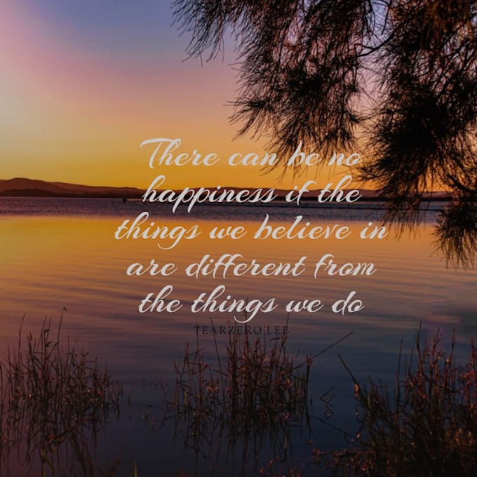 Create life to your qoutes with design by Tearzerolee | Fiverr