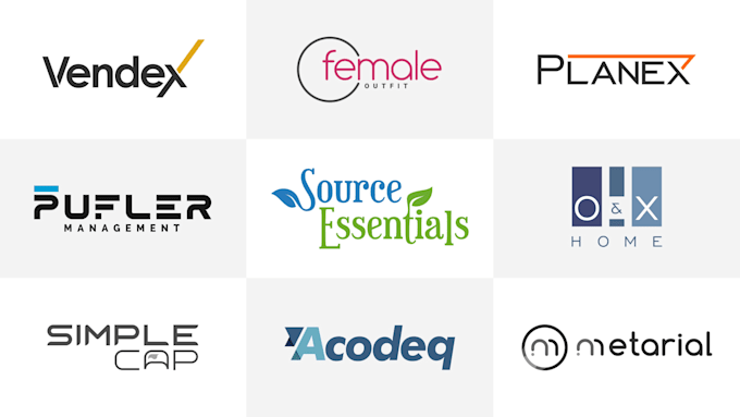 Create a creative custom wordmark logo design by Deegees | Fiverr