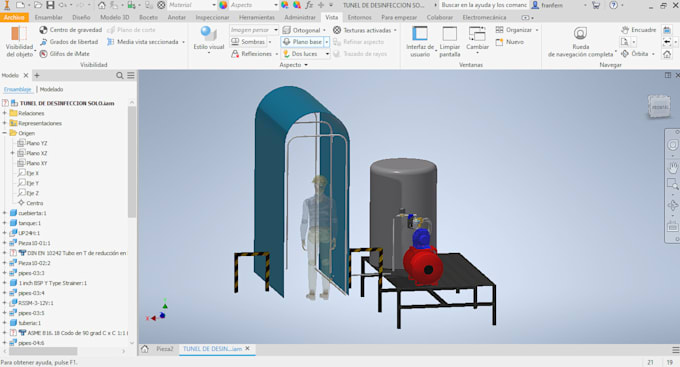 Teach you the basics of 3d modelling in autodesk inventor by Franfer93 ...