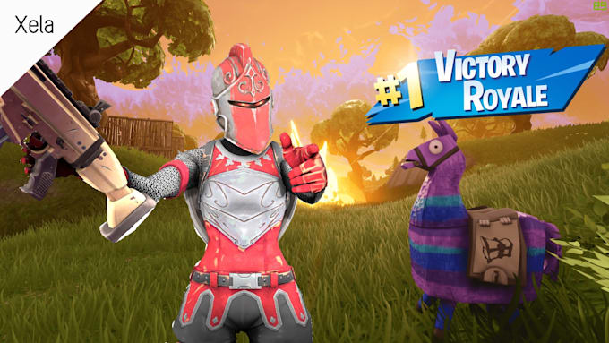 Make a fortnite thumbnail or pfp by Luvxela | Fiverr