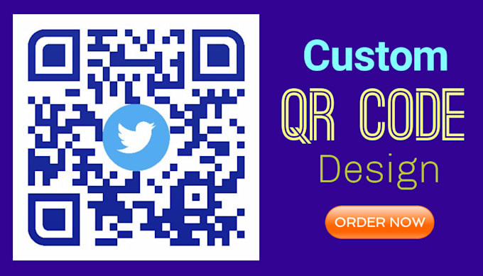 Create a colourfull qr code design with your logo by Featuremart | Fiverr