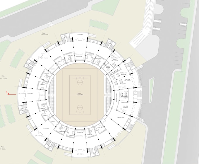 Indoor Sports Complex Floor Plans Sports Complex How To Gallery Of