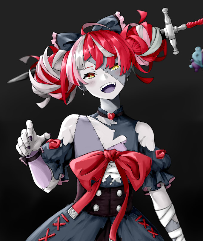 Anime illustration original or fanart by Fads_draw | Fiverr