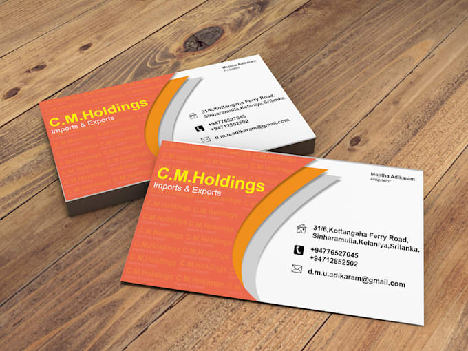 Design your professional business cards and letter heads by Ddrflyer ...