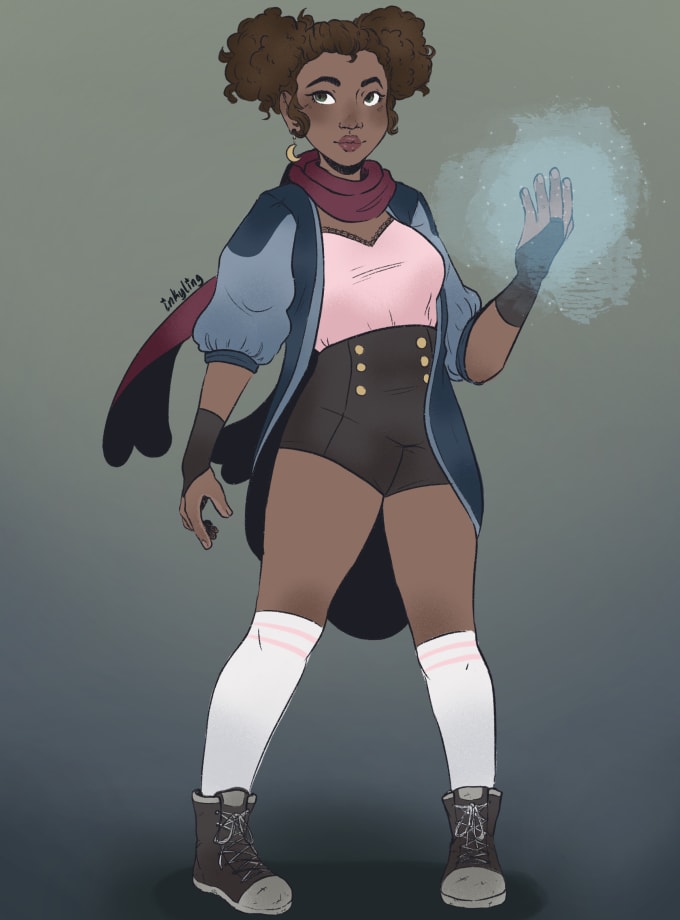 Draw your original character by Inkylingart | Fiverr