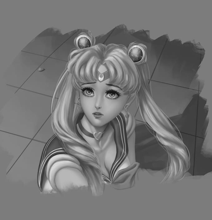 Draw you fanart of your favourite character by Tomoehino | Fiverr