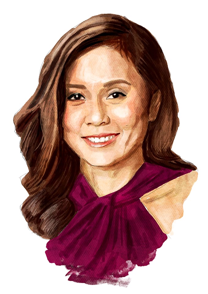 Illustrate your profile picture in digital watercolor style by ...