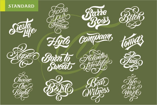 Create beautiful hand lettering designs by Quanvu | Fiverr