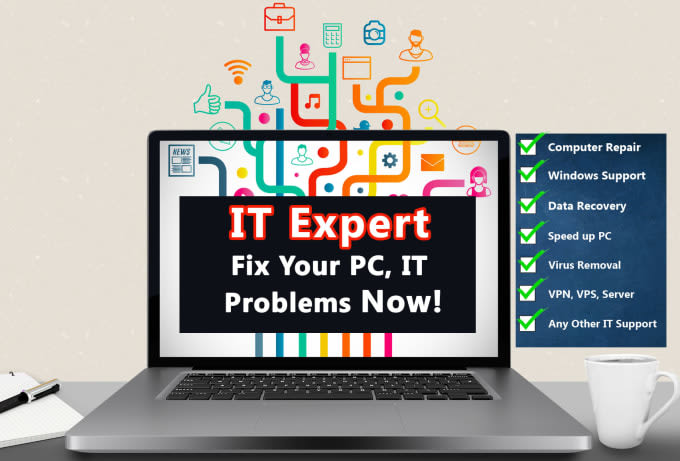 Help you solve any technical problem by Diegomora09 | Fiverr