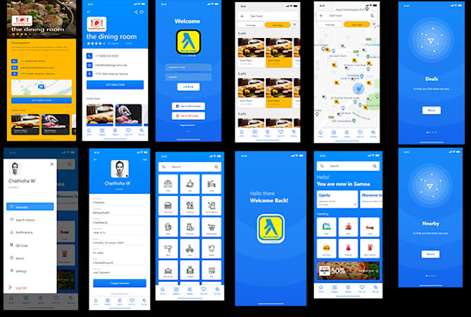 Create a modern web and mobile design layout ui by Malithiddamalgo | Fiverr