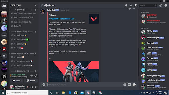 Completely setup your discord server and discord bots by Mohitasodekar ...