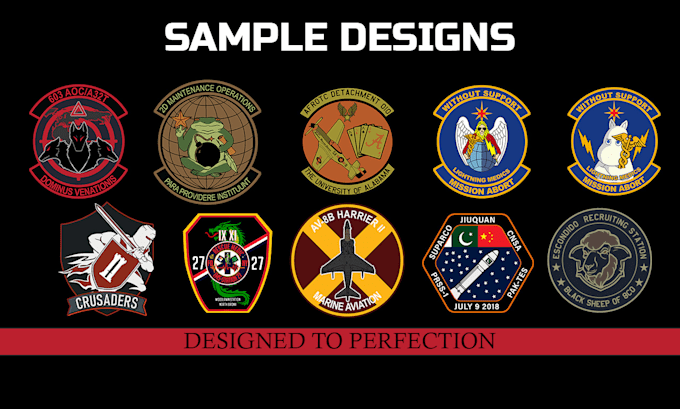 Design a custom tactical military patch, badge or logo by Subxero | Fiverr