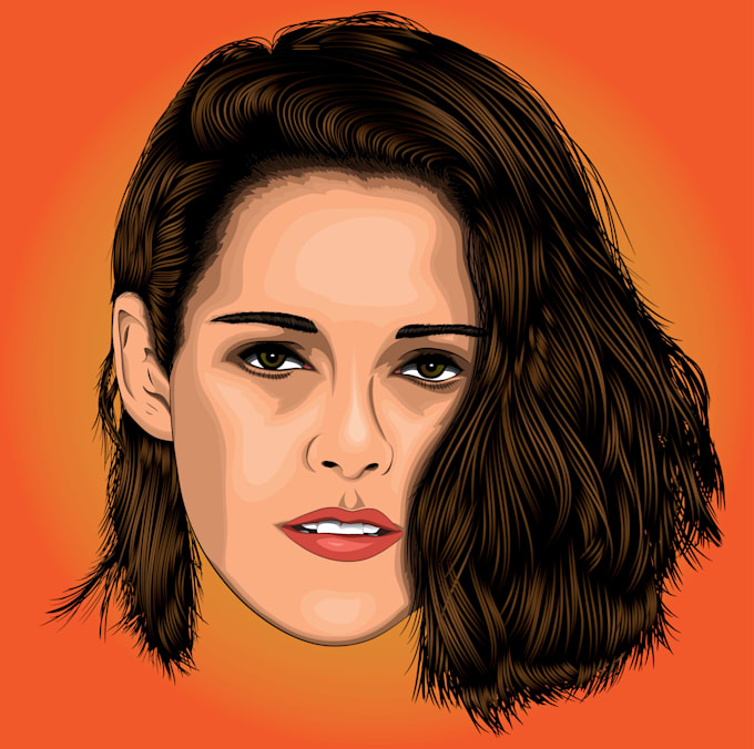 Create a face portrait of you by Divanjana16 | Fiverr