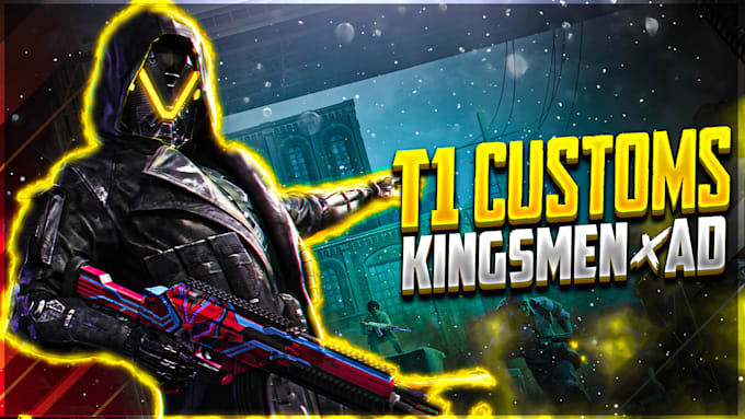 Make 2 pubg mobile realistic thumbnails by Cracy_dzgn | Fiverr