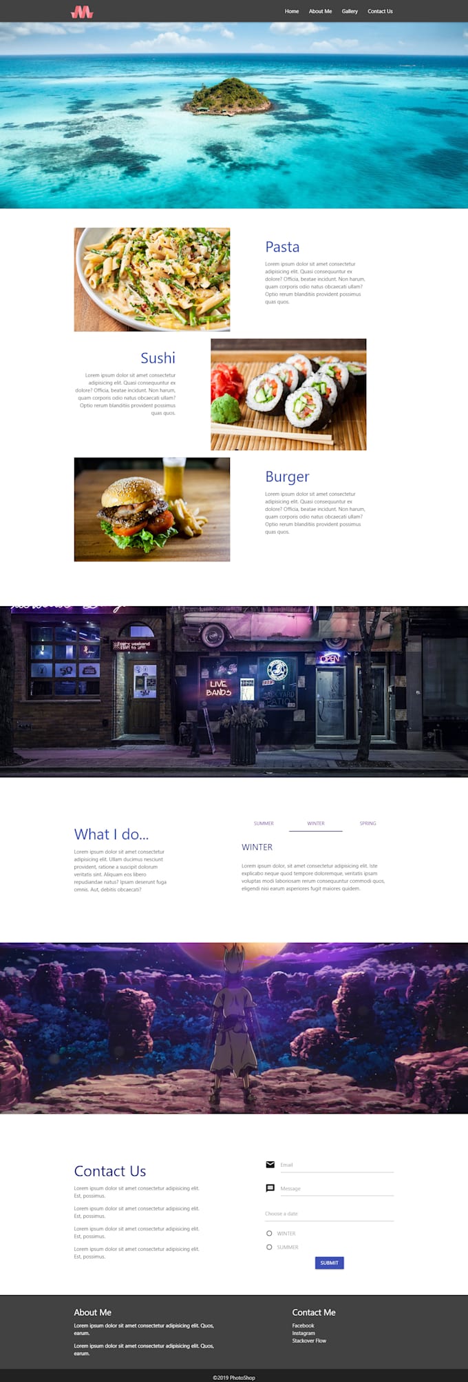 Build a responsive website using materialize css by Web_apollo | Fiverr