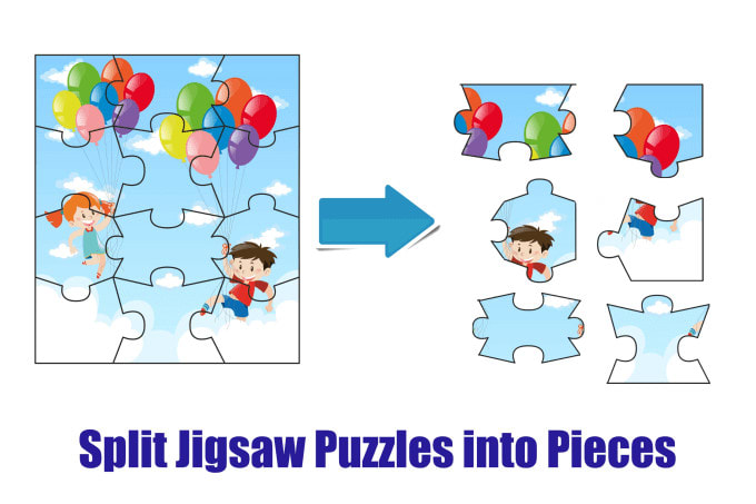 Break a picture into separate pieces by Unixer | Fiverr