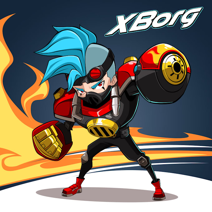 Create your own 2d character for you by Tricks2d | Fiverr