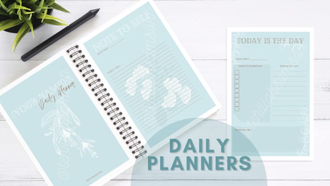 Design custom printable planners, journals, trackers, posters by ...