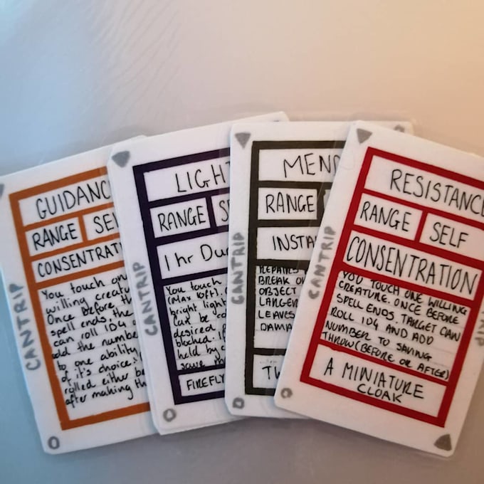 Design custom character or spell cards by Cardsanddragons | Fiverr