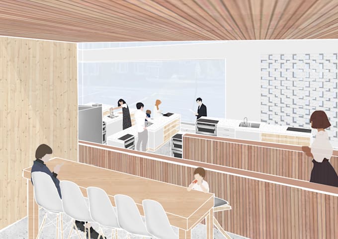 Create architectural collage in post digital style by Mavila258 | Fiverr