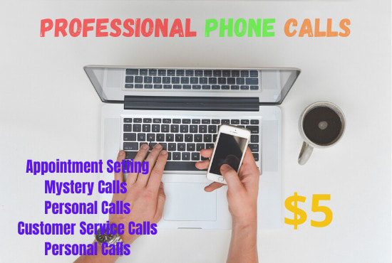 Make professional phone calls for you by Freelancetennia | Fiverr
