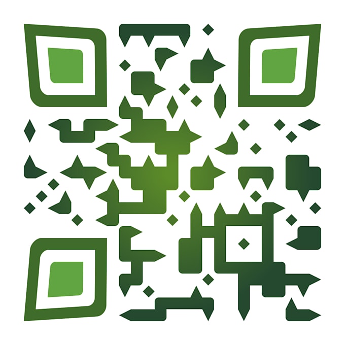Do best in class qr code designing with logo and other customization by ...