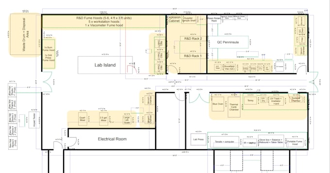 2d and 3d plant layout and drafting by Mayurpatel968 | Fiverr