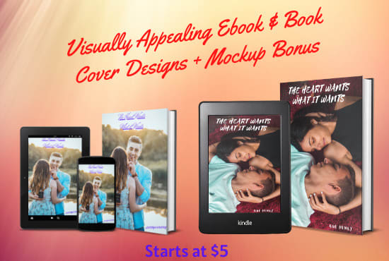 Create visually appealing ebook and book cover designs by ...