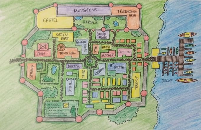 Create maps of the world and cities of your imaginations and desire by ...