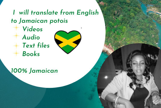 Translate english to jamaican patois by Jemilee_ | Fiverr