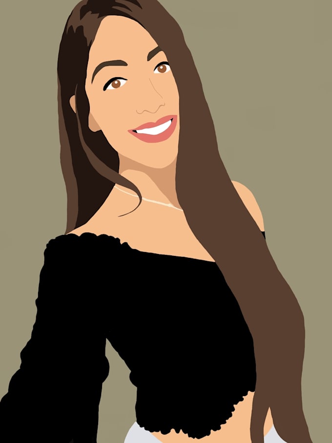 Create faceless digital portraits with some detail by Hansing | Fiverr