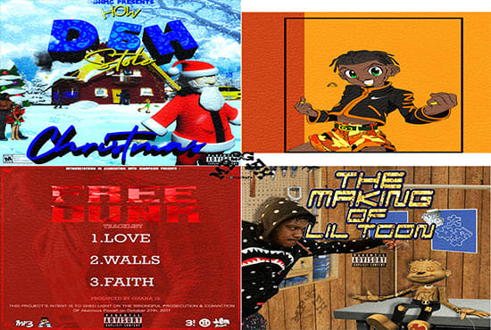 Create dope custom single cover and album art for you by Thempthreellc ...