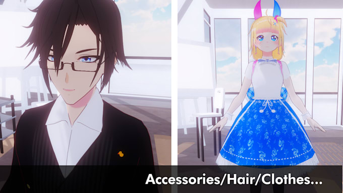 Create your avatar with vroid studio by Ponoki | Fiverr