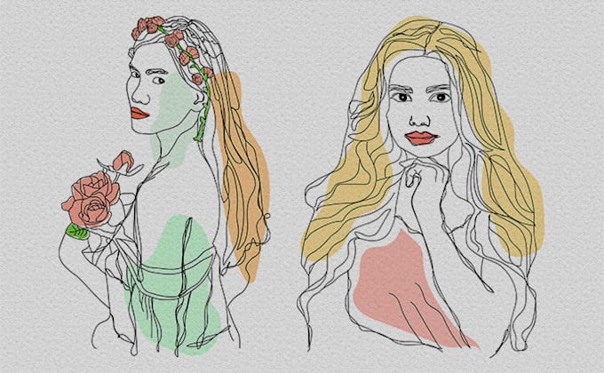 Draw awesome line art from your photo by Dzgnblast | Fiverr