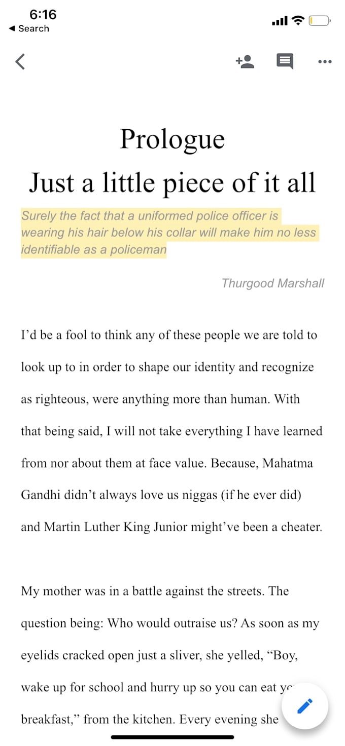 Write whatever you want, whenever by Jamo129 | Fiverr