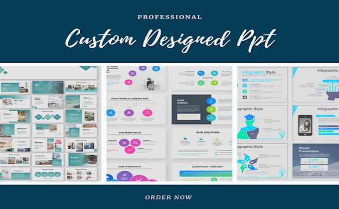 Design engaging ppt slides for any presentation by Sinhaneeraj | Fiverr