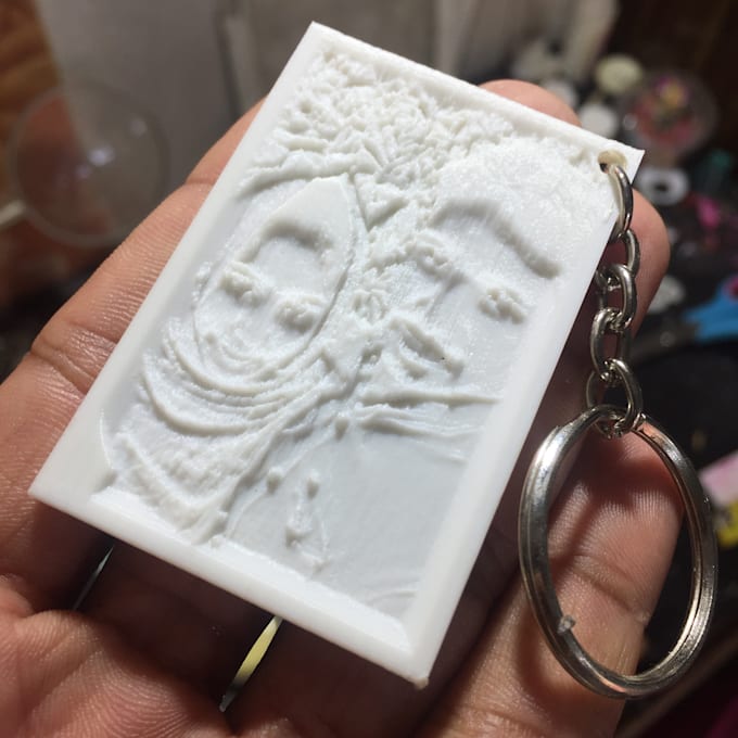 Design color lithophane stl file for your 3d printer by Saadhu123 | Fiverr