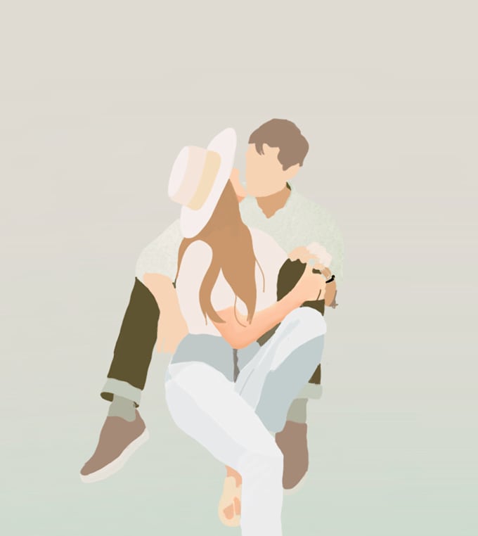 Create a flat minimalist illustration by Solagallery | Fiverr