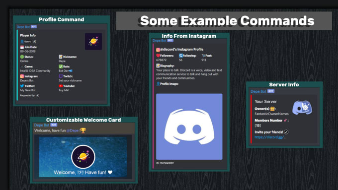Create A Fully Customizable And Translatable Discord Bot By Callmedepe