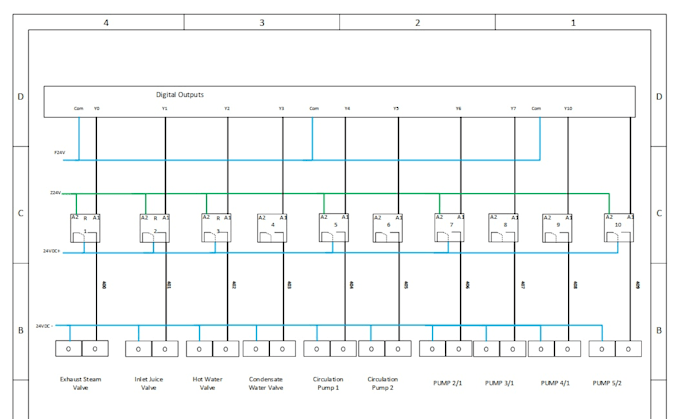 Do autocad drawing of plc , dcs and electrical panel wiring by Rana ...