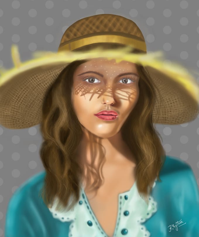 Draw realistic digital portraits for you by Rhythmandart | Fiverr Draw realistic digital portraits for you by Rhythmandart | Fiverr