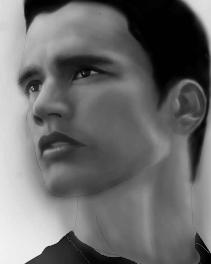 Draw digital realistic art from your picture by Riswandiyudha | Fiverr