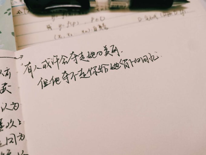Handwriting beautiful chinese characters for you by Stefanzhz | Fiverr
