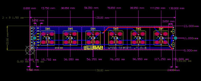 Do silicon rubber keypad pcb design by Ajithkumar01 | Fiverr